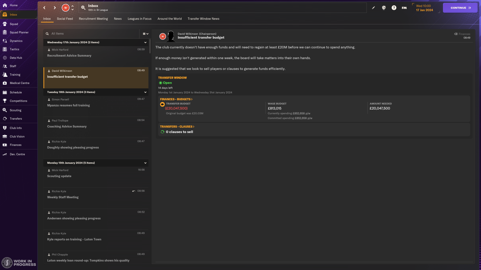 Football Manager 2024 Screenshots - FMInside Football Manager Community